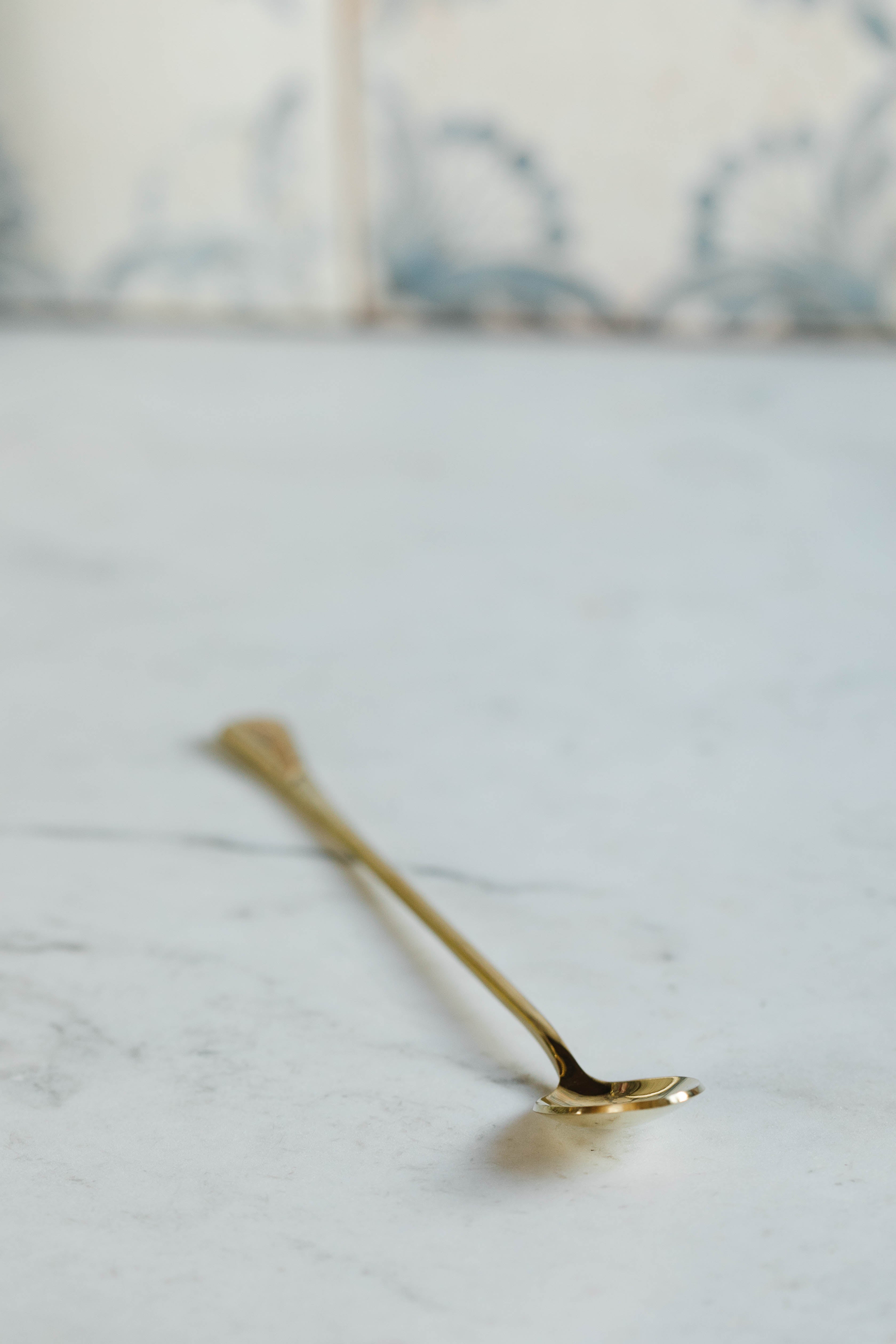Long Gold Spoon – The Dainty Pear Co.