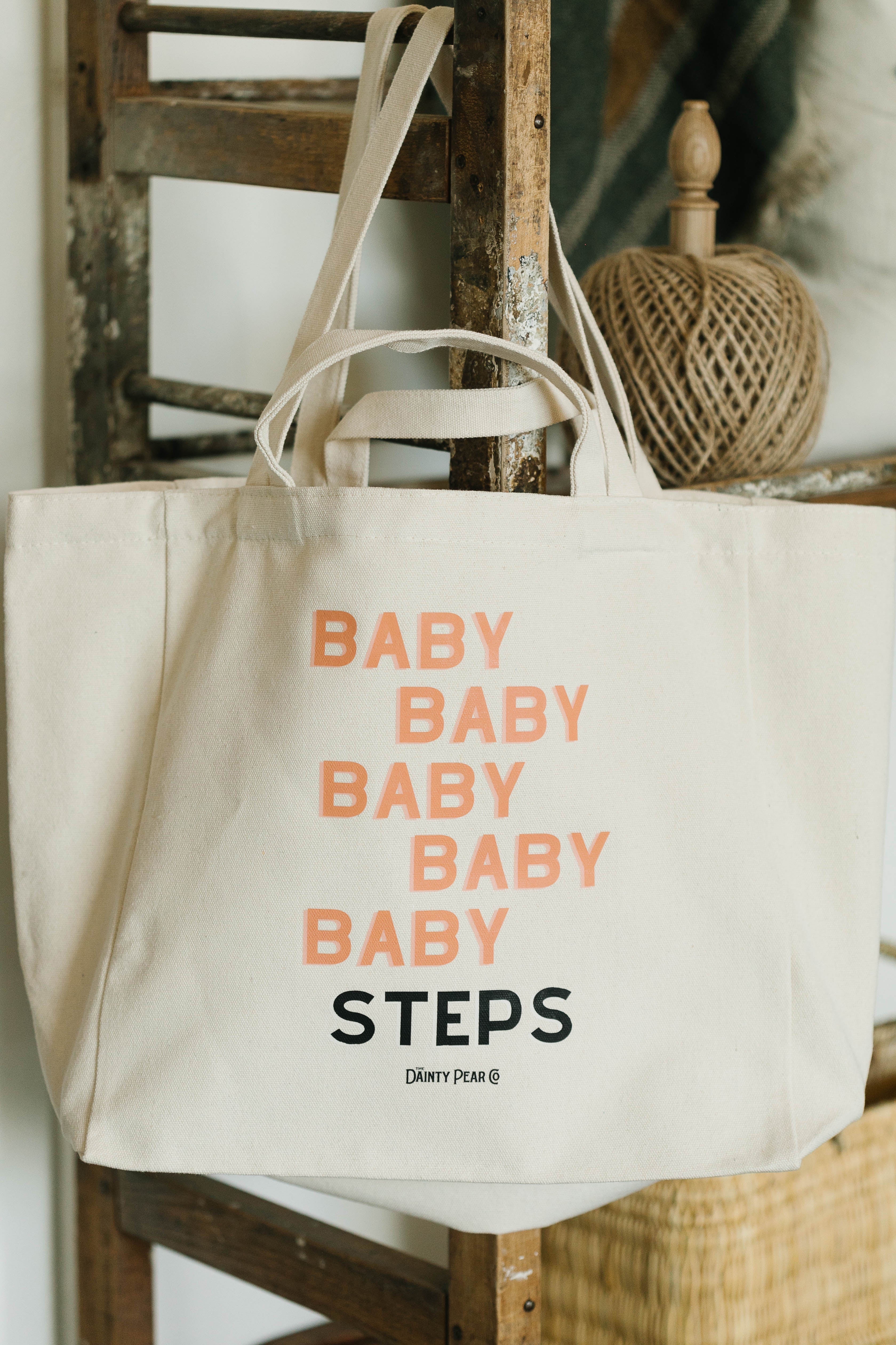 Baby Steps Bag – The Dainty Pear Co.